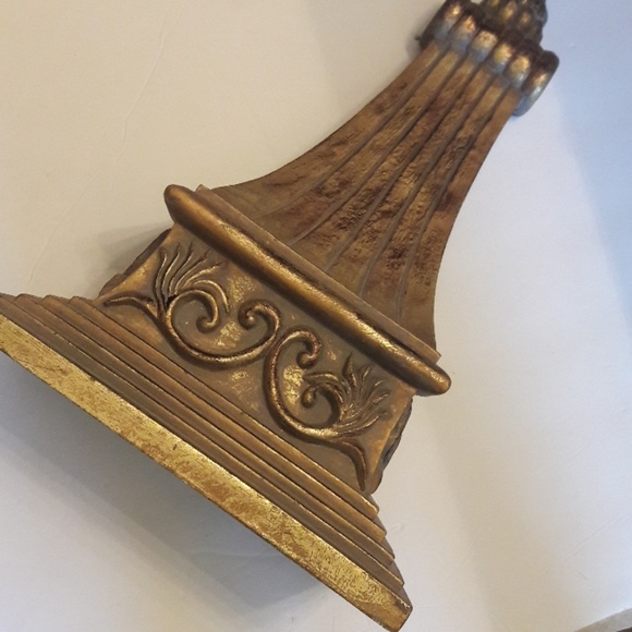 Wall Decor | Distressed Antique Gold Finishcorbel Shelf | Poshmark